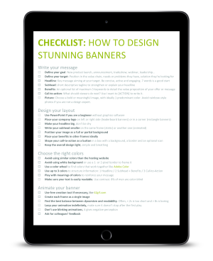 How to design a stunning banner that viewers will remember